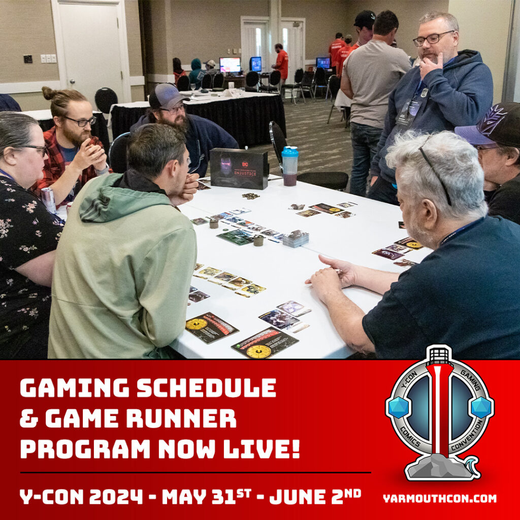 Gaming Schedule and Game Runner program are now live!